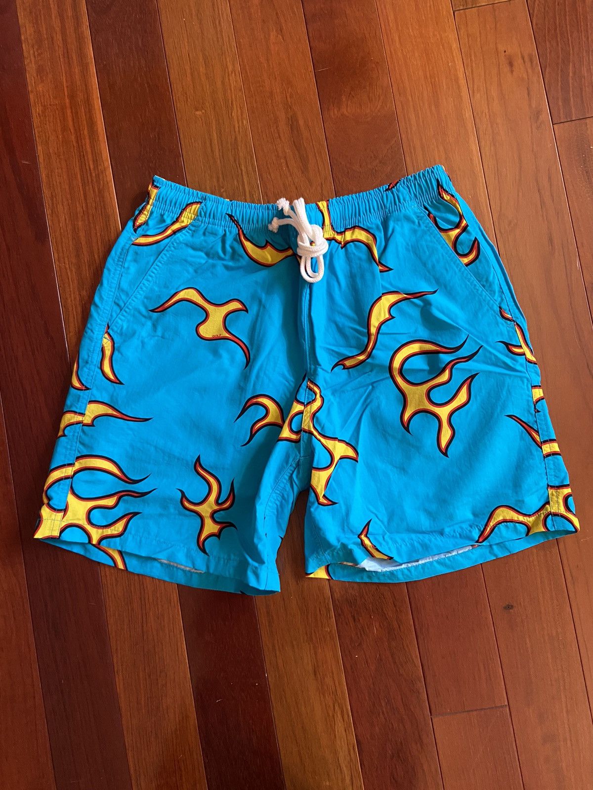 Golf Wang × Tyler The Creator Golf wang Blue flame shorts Igor Tyler ...
