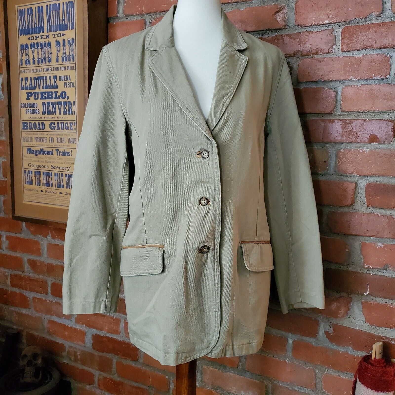 Orvis Orvis Safari Sports Coat Net Lining Leather Elbow Patches Khaki ...