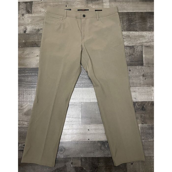 Vintage Alberto Stone Modern Fit Dress Pants Mens 36x30 Stone Brown ...