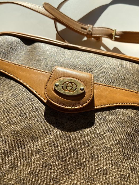 Gucci RARE GUCCI GG MONOGRAM CROSSBODY BAG CHARM Y2K 80S 90S | Grailed