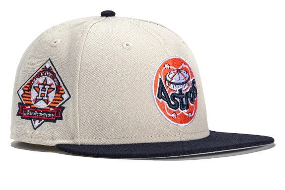 New Era Hat Club New Era 59Fifty Stone Dome Astros 25th Anniversary ...