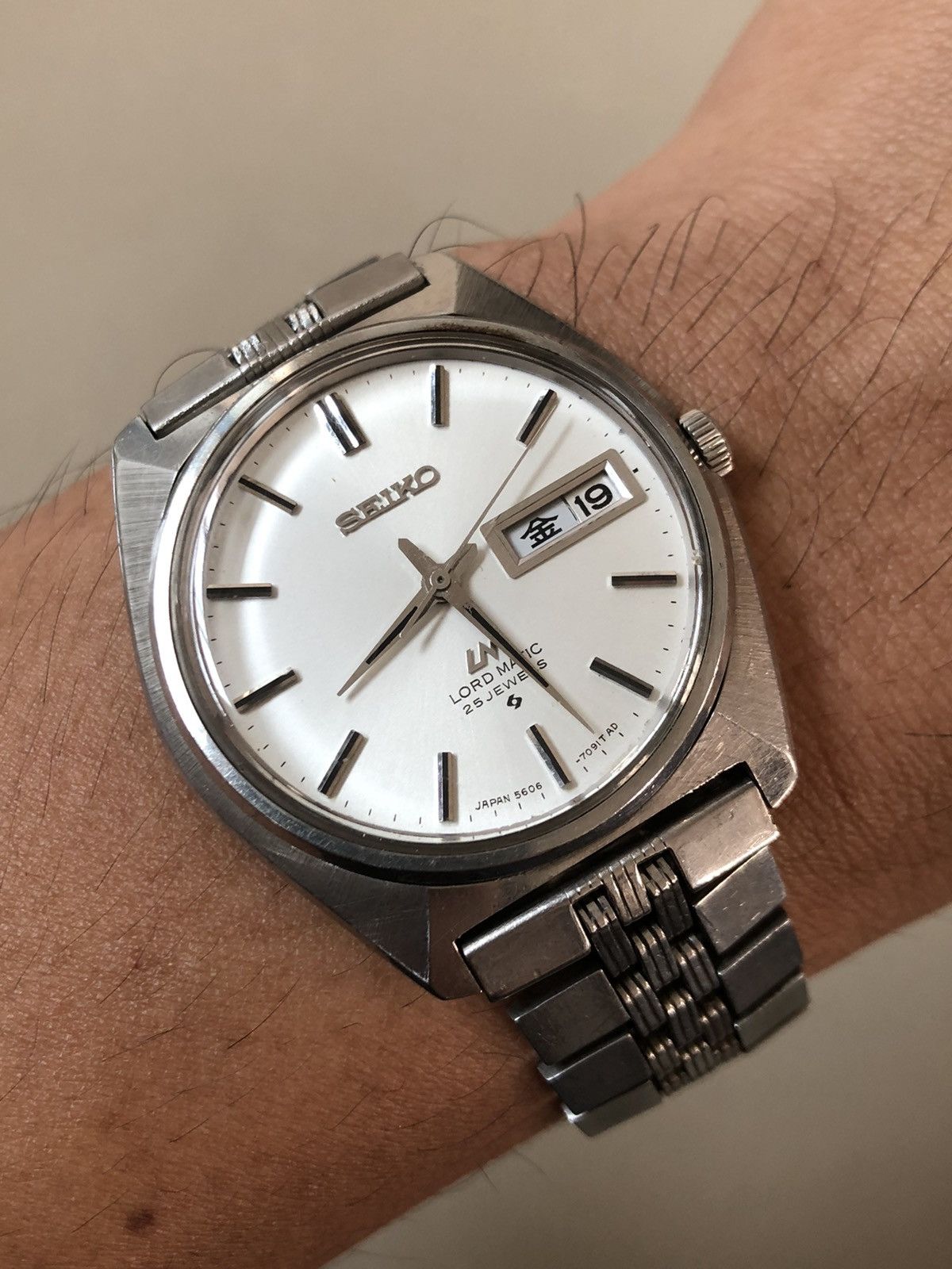 Seiko SEIKO RARE VINTAGE LORD MATIC 1971 AUTOMATIC JDM JAPAN WATCH ...