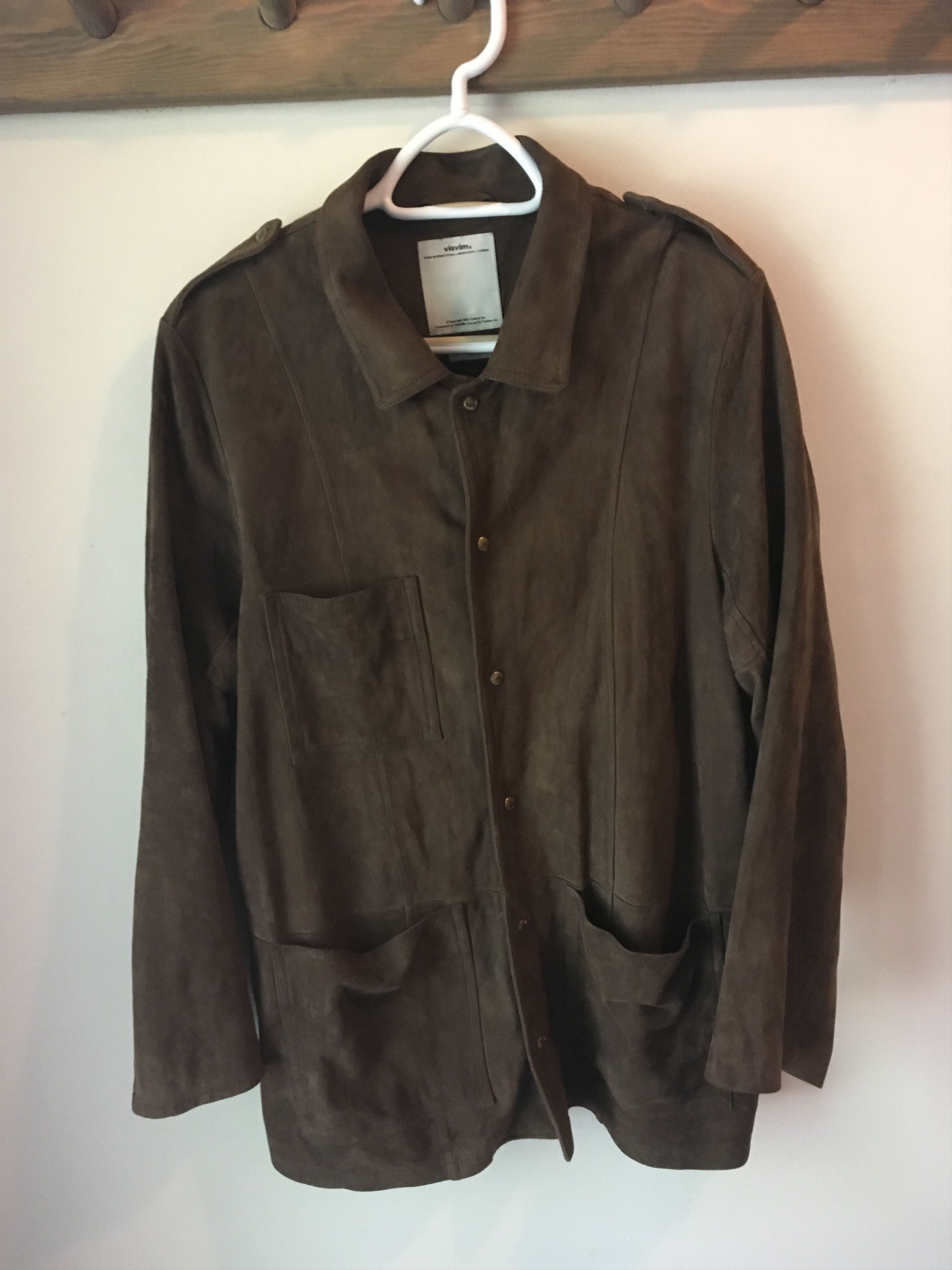 Visvim Brown Nubuck Sundance Jacket | Grailed