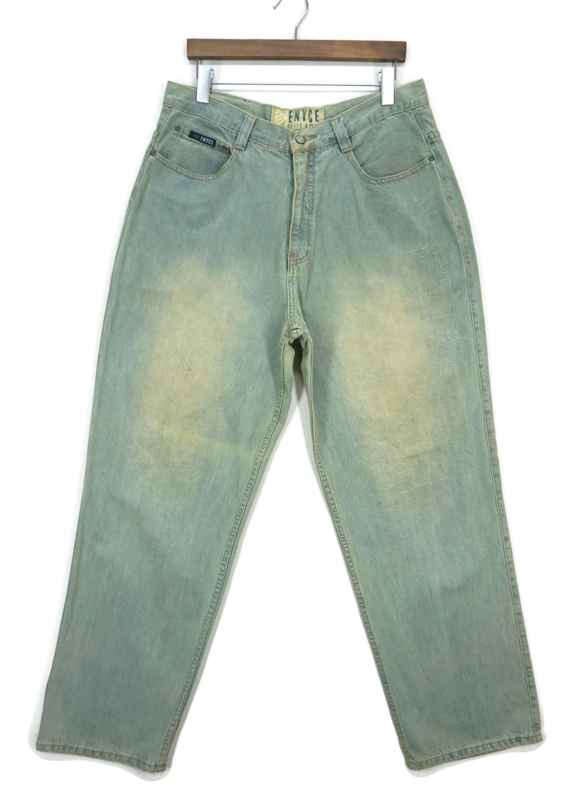 Enyce × Streetwear Enyce Baggy Denim Jeans Enyce Vintage Hip Hop ...