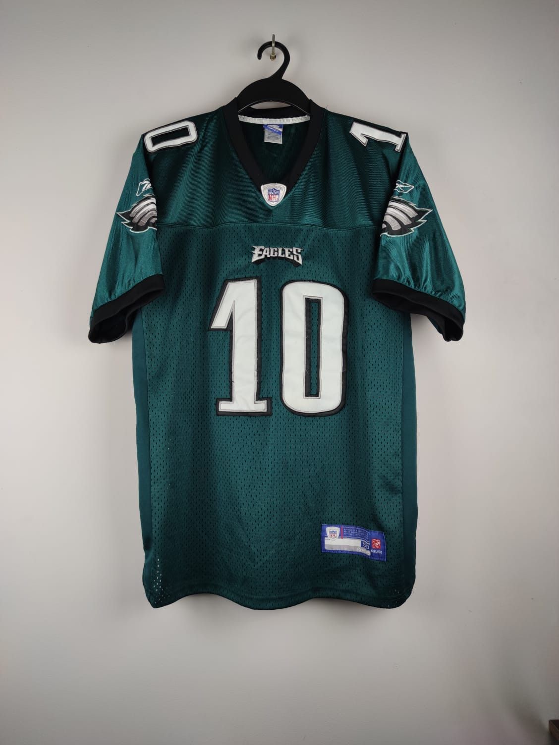 NFL × Reebok Jackson #10 Philadelphia Eagles Reebok Stitched Jersey ...