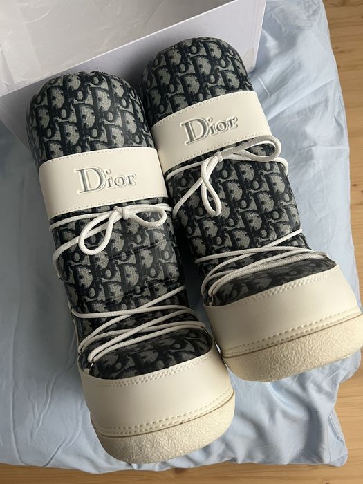 Dior Moon boots Dior monogram | Grailed