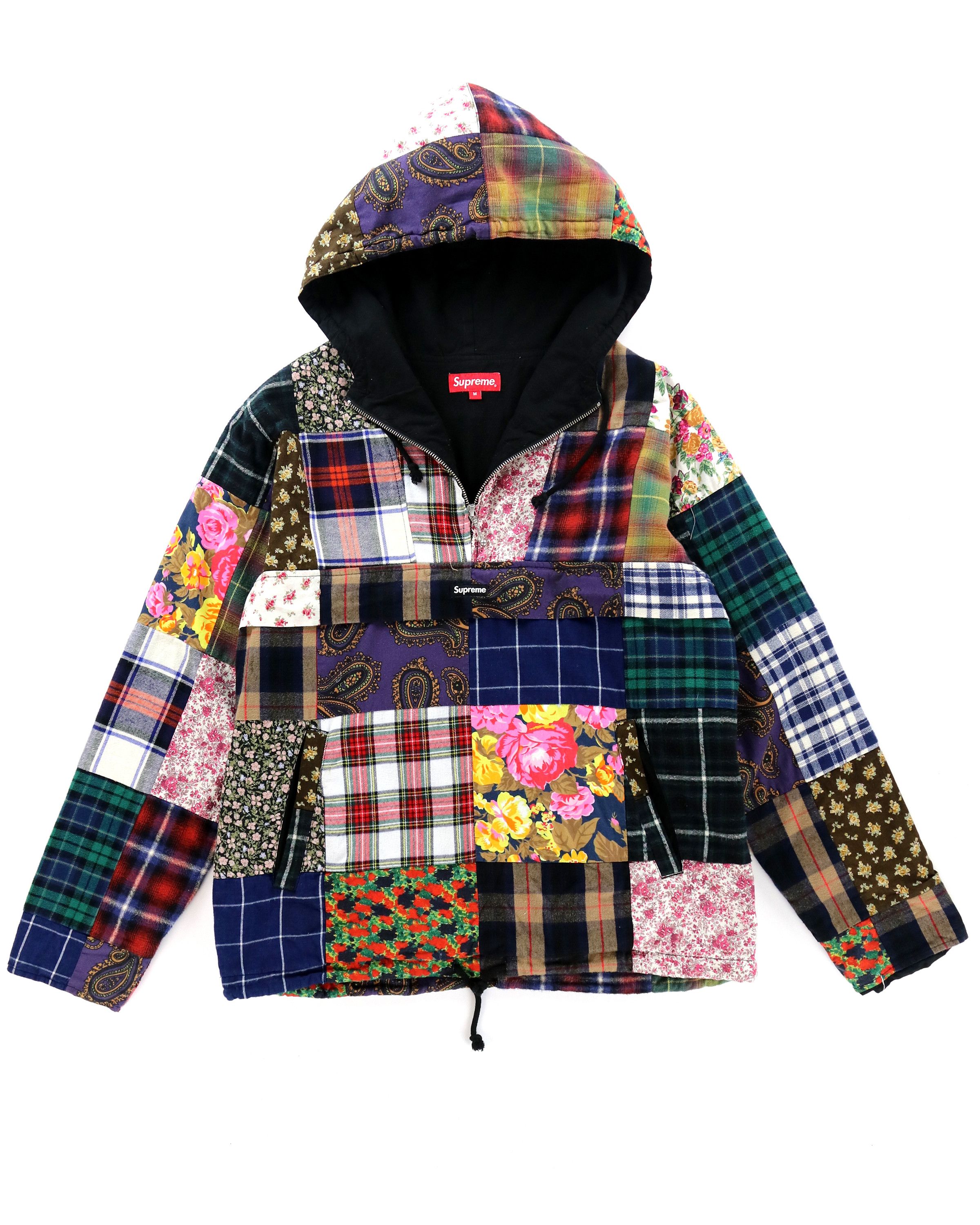 Supreme Patchwork Anorak | Grailed