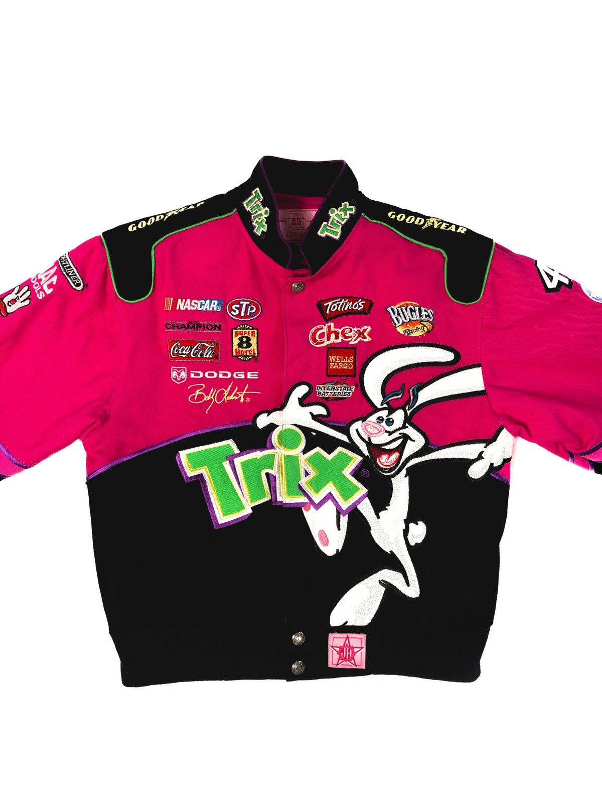 JH Design × NASCAR × Vintage NASCAR trix jacket | Grailed