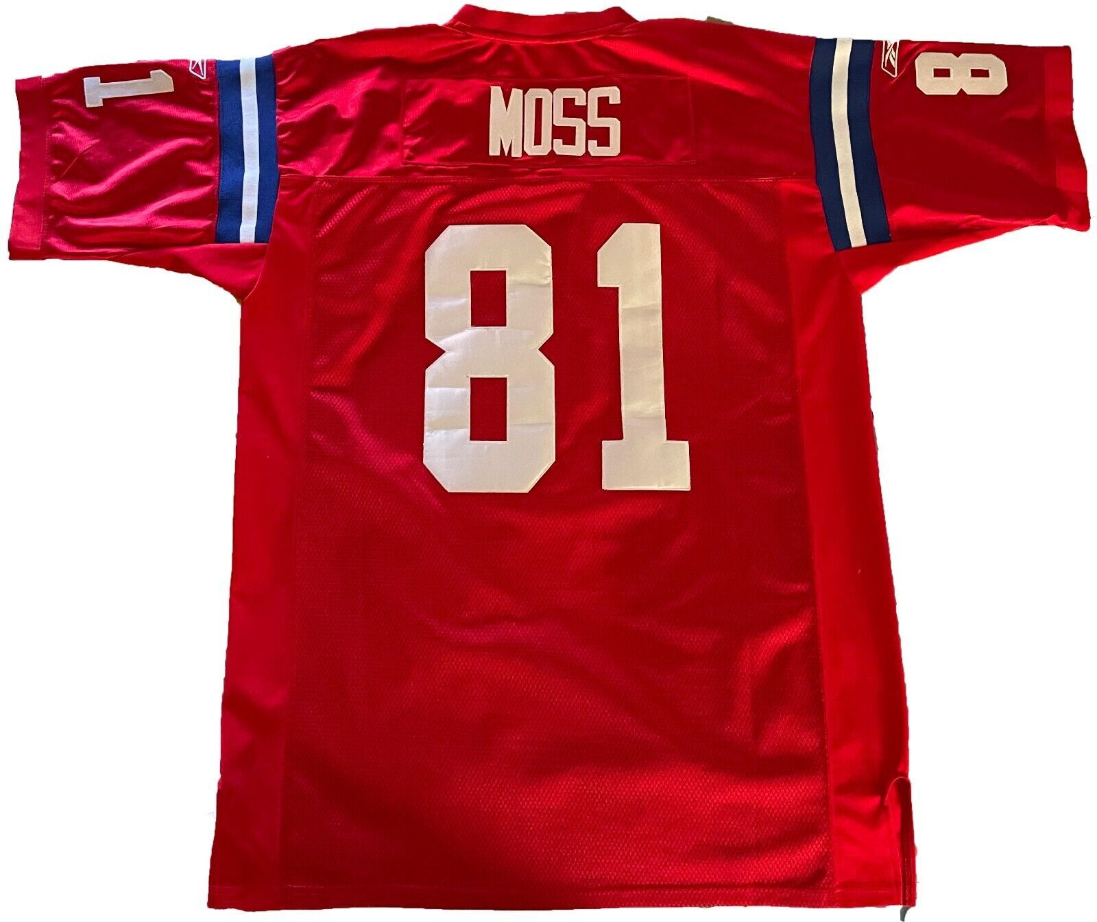 NFL × Reebok Patriots Randy Moss #81 50th anniversary jersey (rare ...