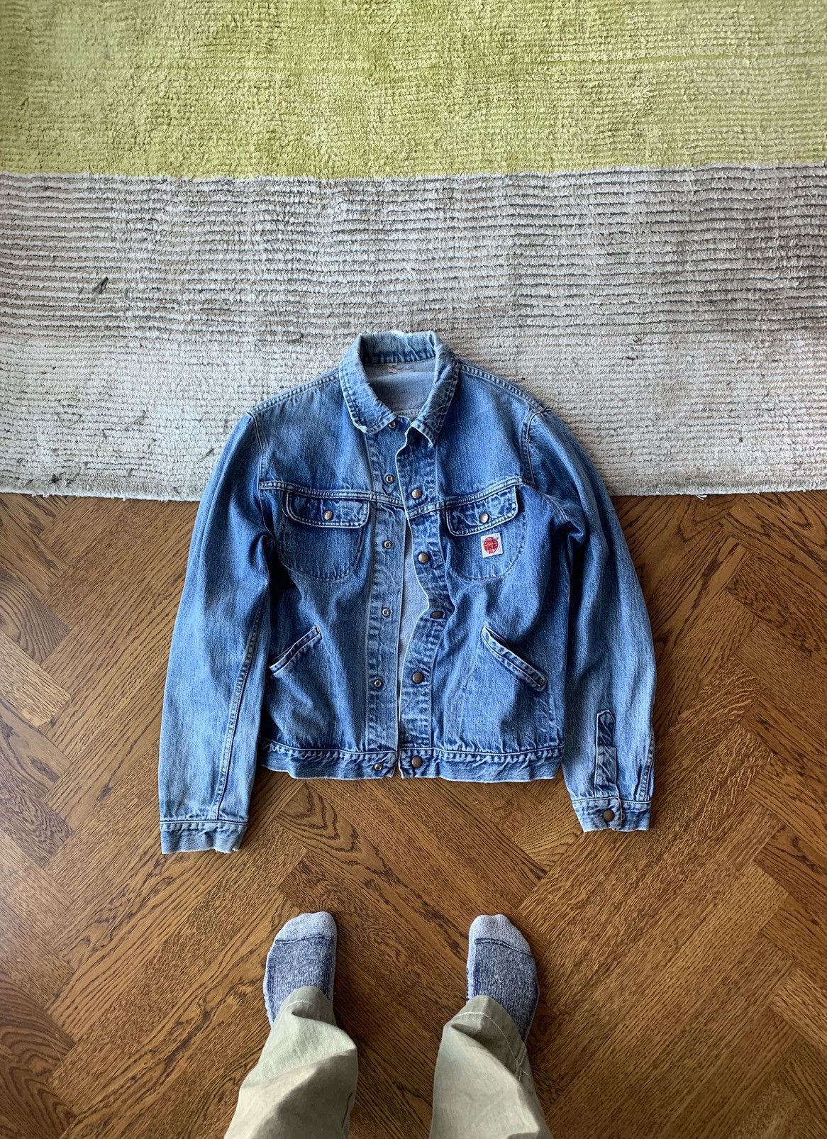 Vintage 60s Vintage GWG Kings Snap Button Denim Jacket Cowboy Kings ...