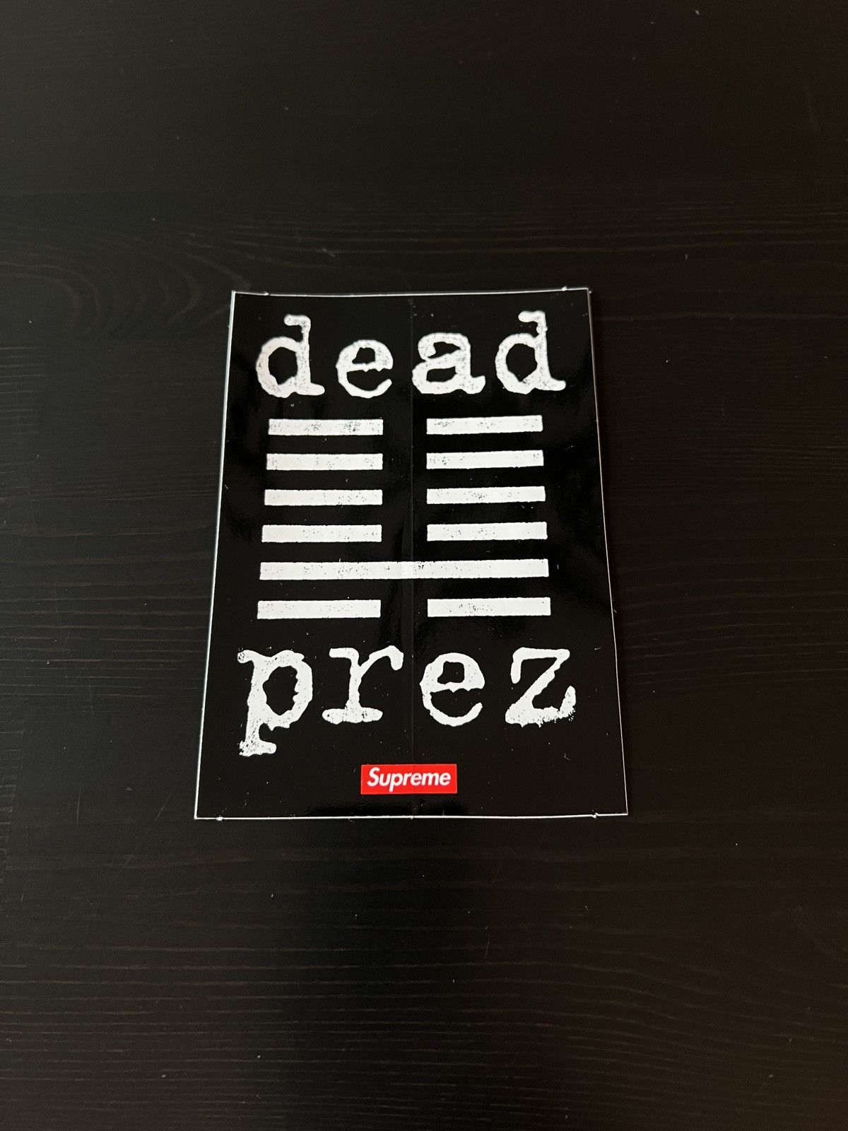 Supreme Supreme Dead Prez Sticker FW19 | Grailed