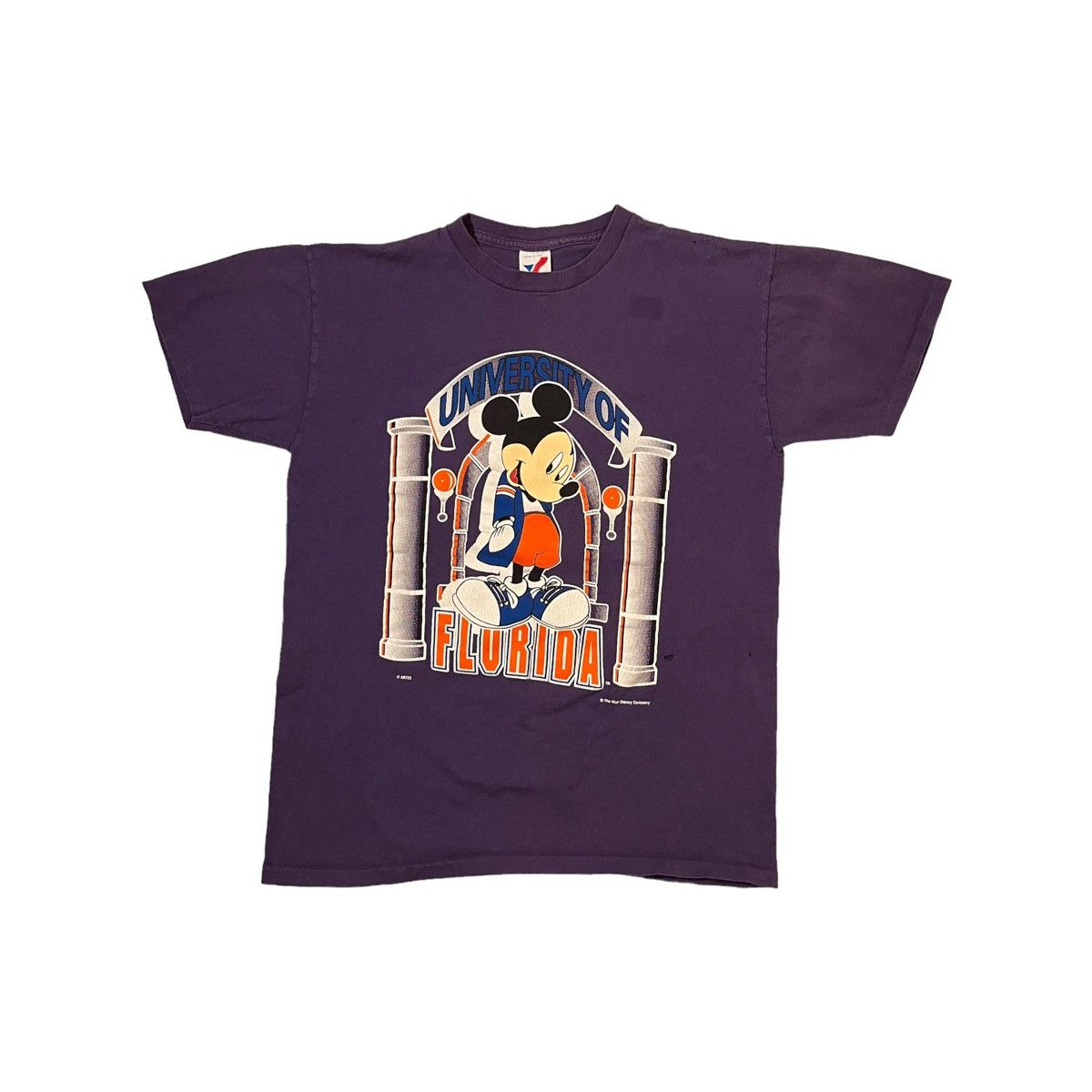 Mickey Mouse × Vintage 90s Mickey Mouse University of Florida Tee | Grailed