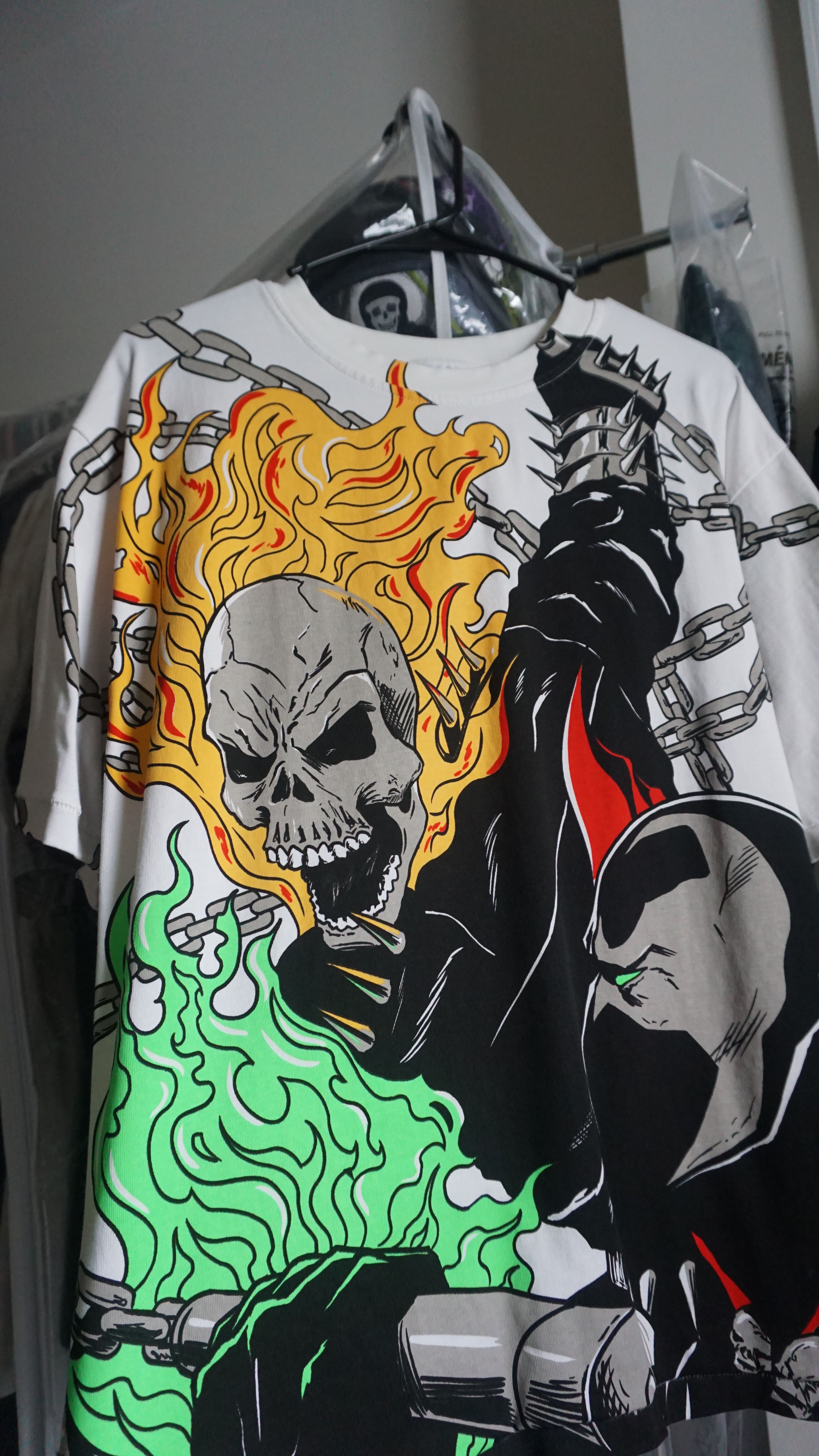Marvel Comics Chronic Images Spawn Ghost Rider Bootleg "Hellrace" | Grailed
