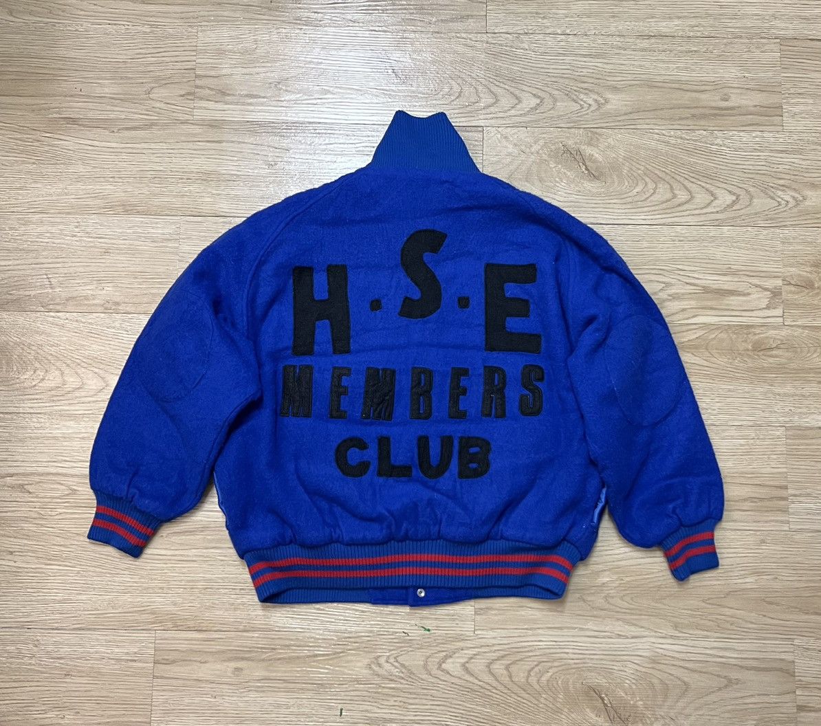 Vintage Vintage HSE Varsity Jacket | Grailed