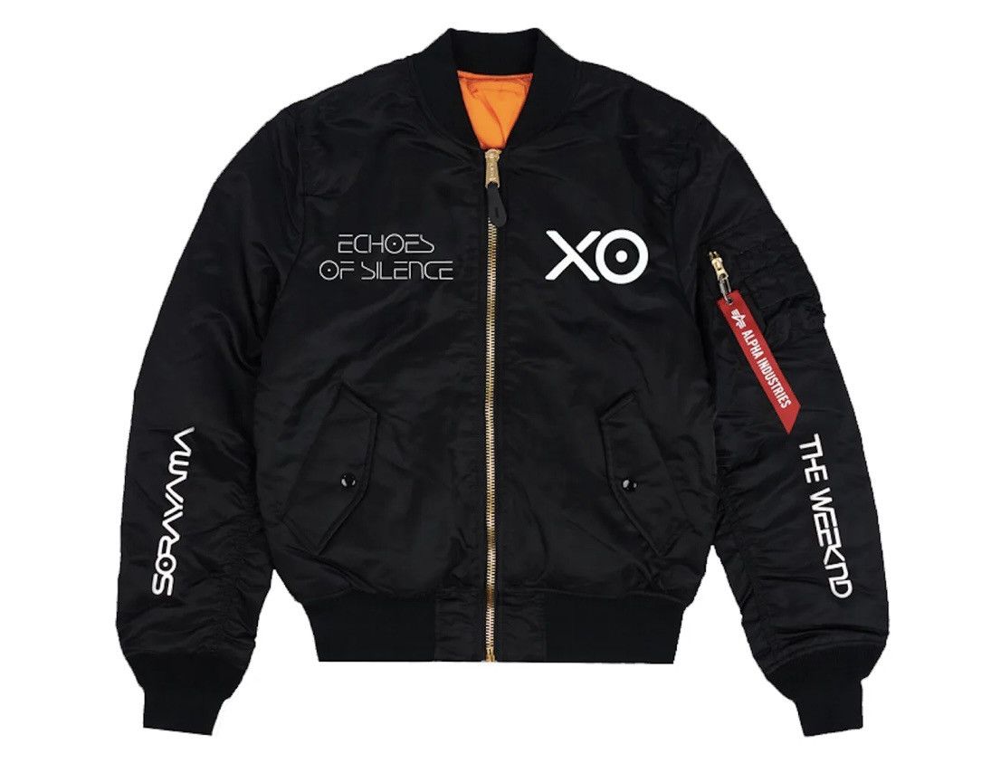 The Weeknd × XO The Weeknd x Sorayama Echoes of Silence Bomber Jacket ...
