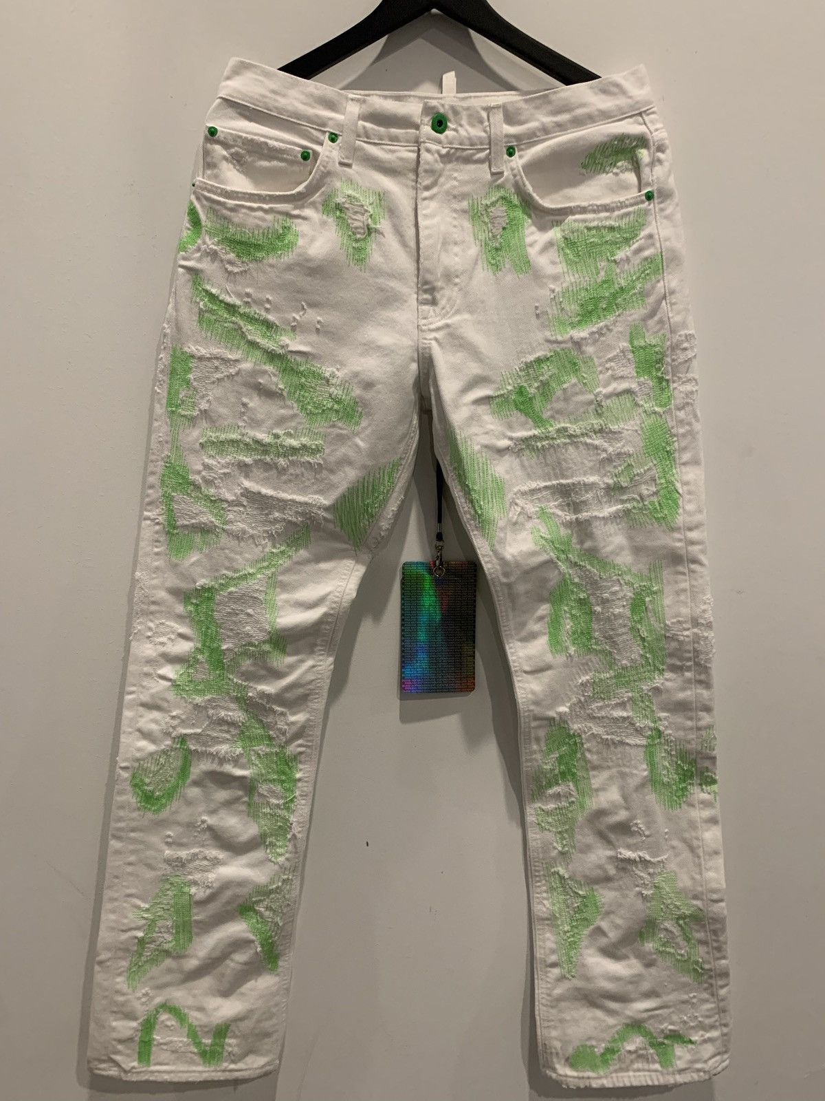 Vlone Endless Denim Jeans | Grailed