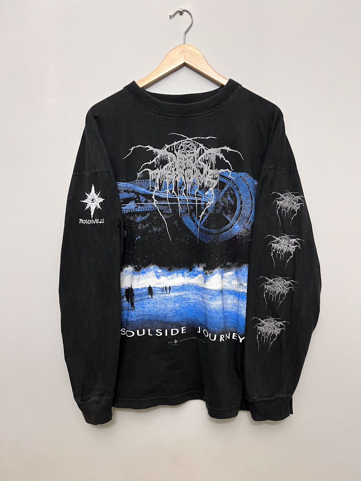 Band Tees × Vintage DARKTHRONE 2001 SOULSIDE JOURNEY Vintage Black ...