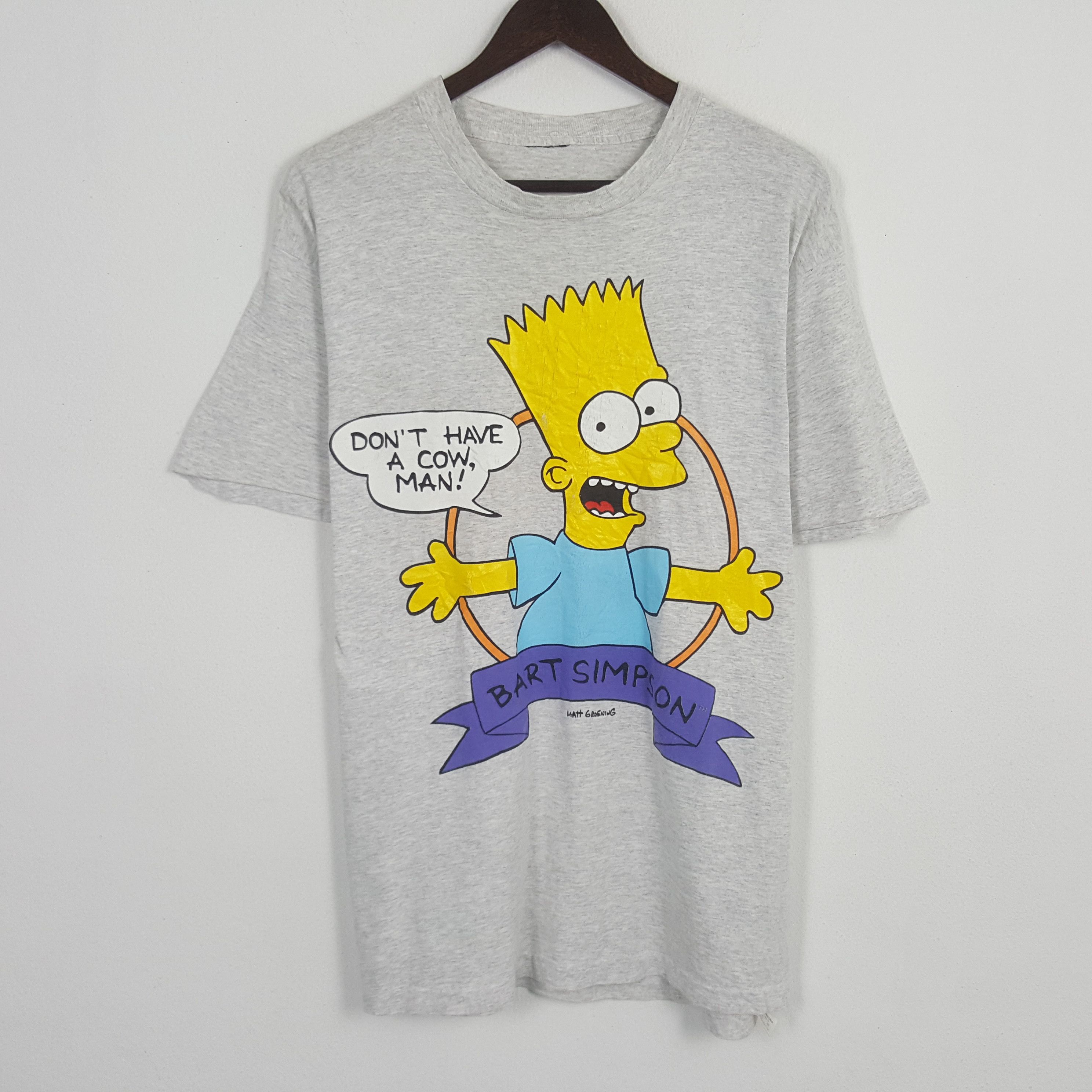 Vintage Vintage Bart Simpson Japanese Cartoon Tshirt | Grailed