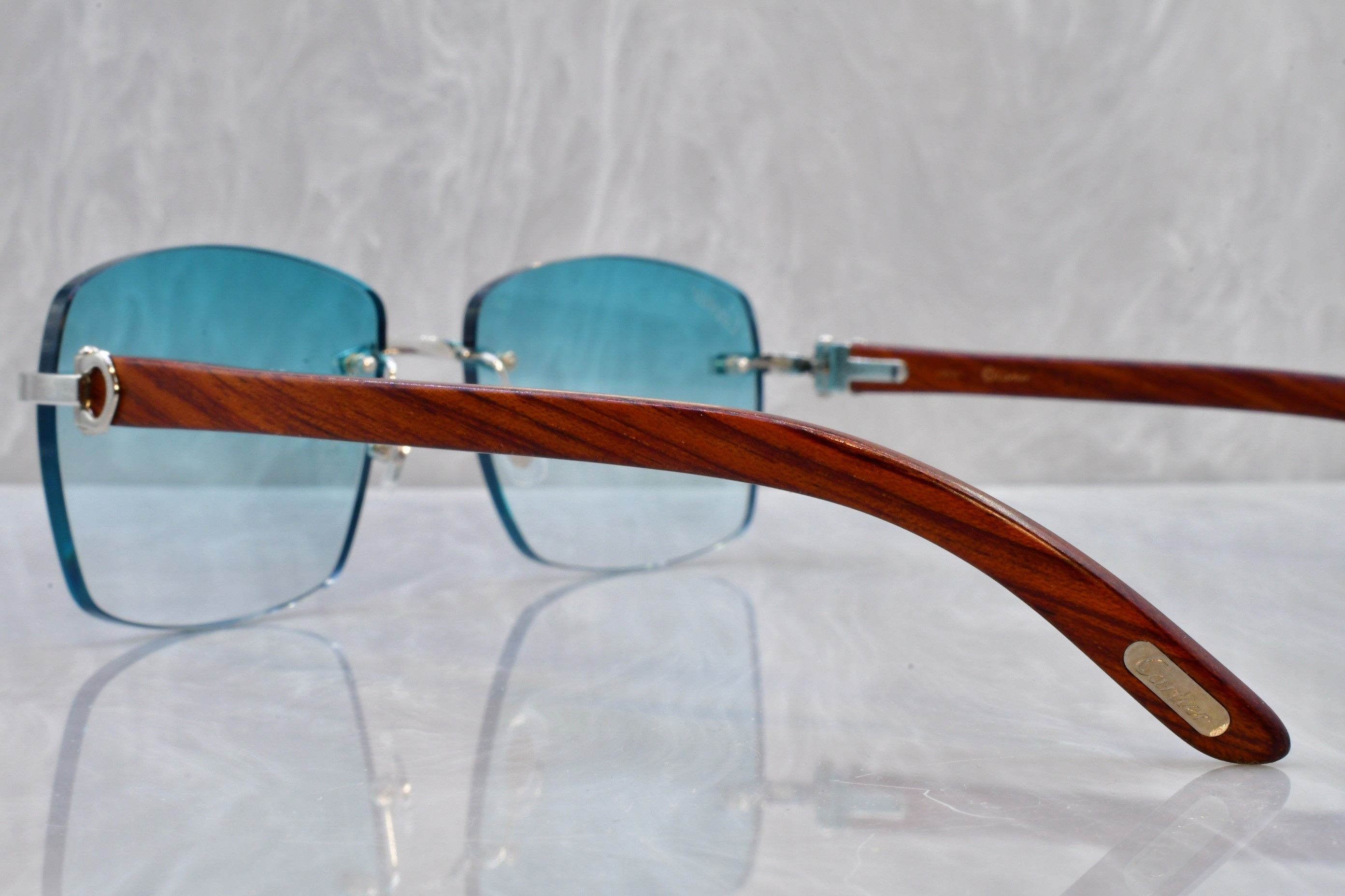 Cartier Cartier sunglasses C decor woods vintage tiffany edition | Grailed