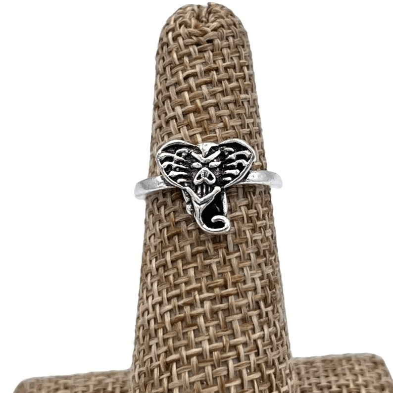 Jewelry Silver Boho Style Lucky Elephant Ring Size 5 | Grailed