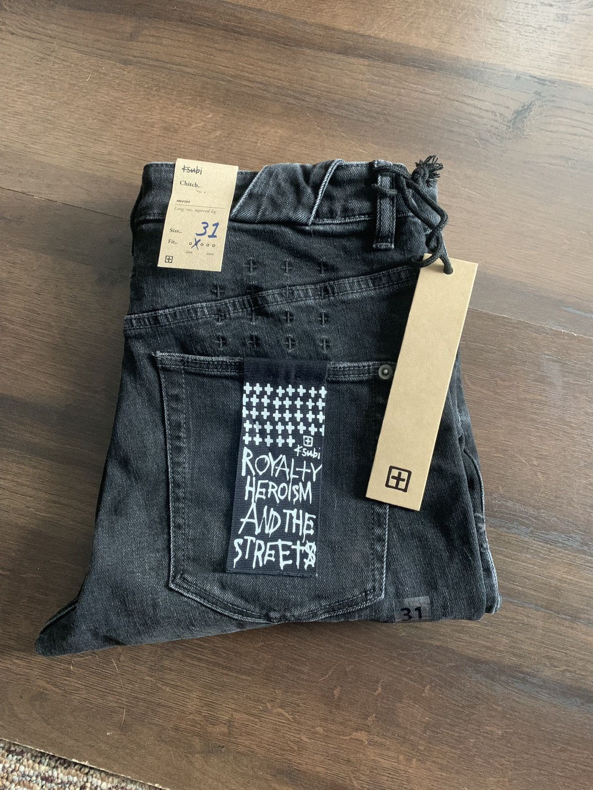 Ksubi Ksubi Hard Rock Washed Black Skinny Denim New | Grailed