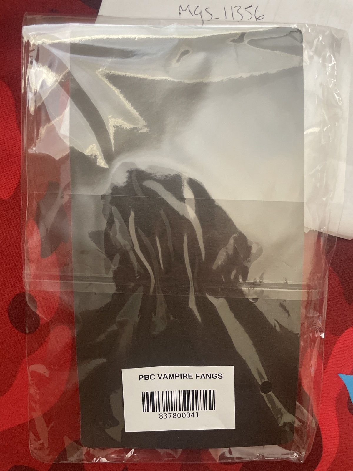 Playboi Carti WHOLE LOTTA RED Vampire Fangs Collectable WLR | Grailed