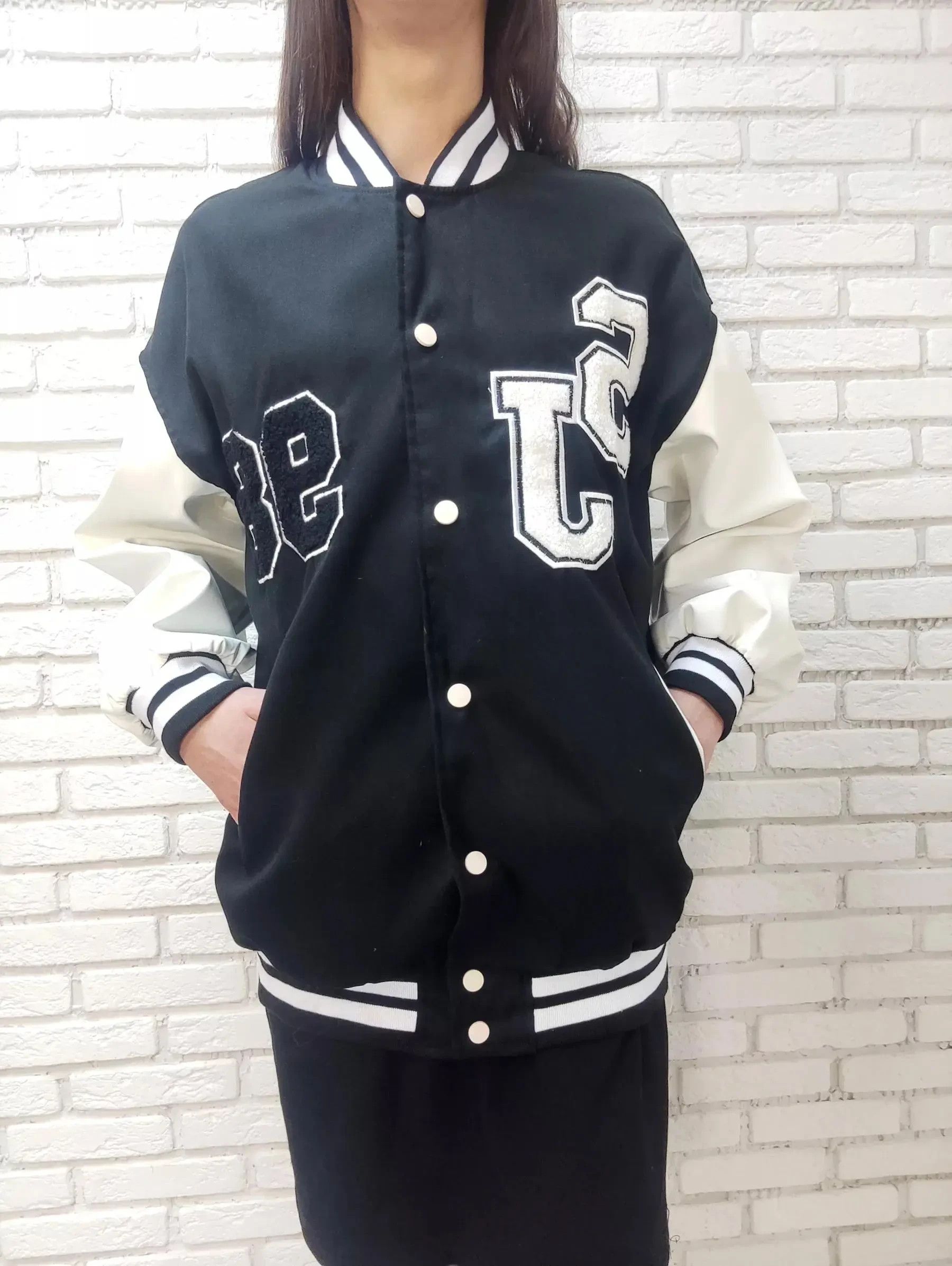 Varsity Jacket Patchwork Streetwear Varsity Jacket | Grailed
