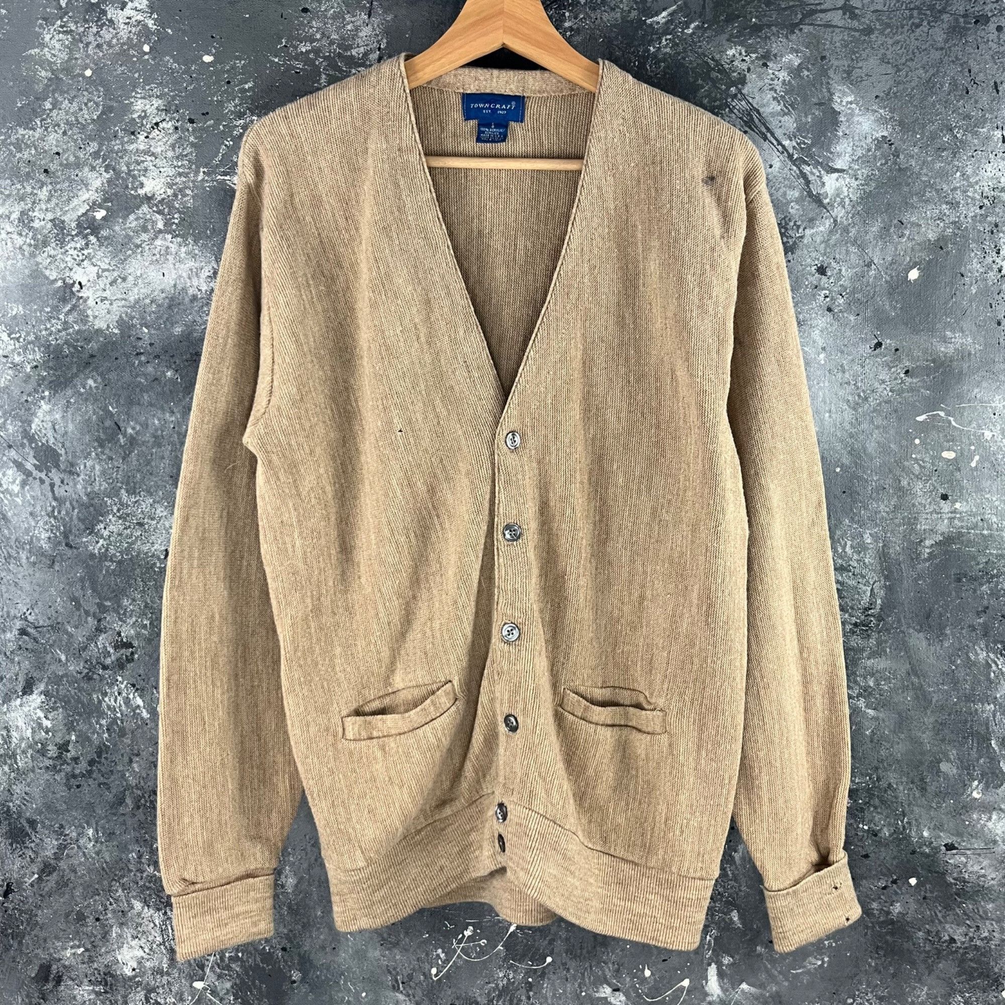 Towncraft × Vintage Vintage 80’s Towncraft cardigan | Grailed