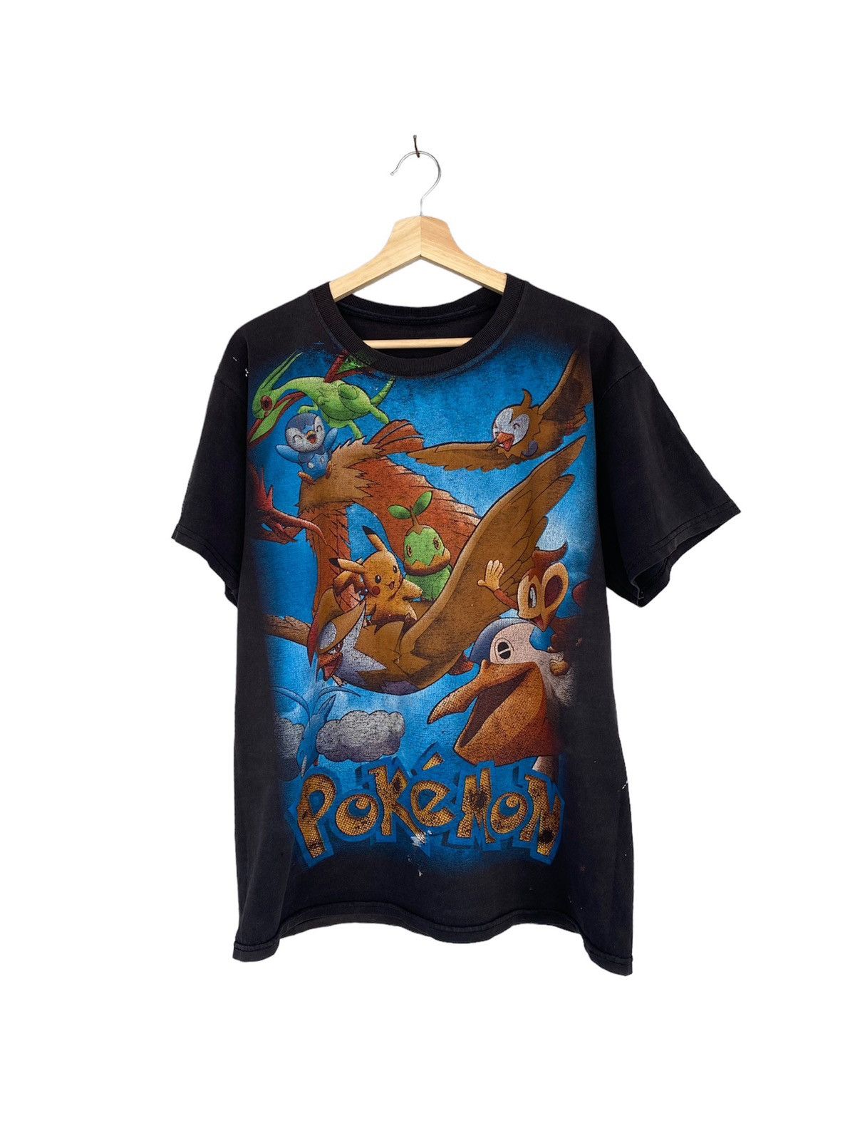 Vintage 2000s Pokémon Anime Jumbo Print Bootleg Tee Shirt | Grailed