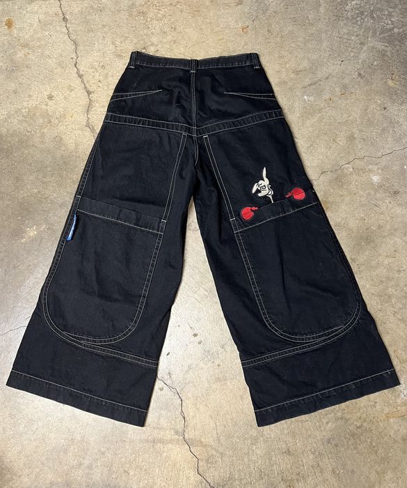 Jnco JNCO Kangaroo black jeans | Grailed