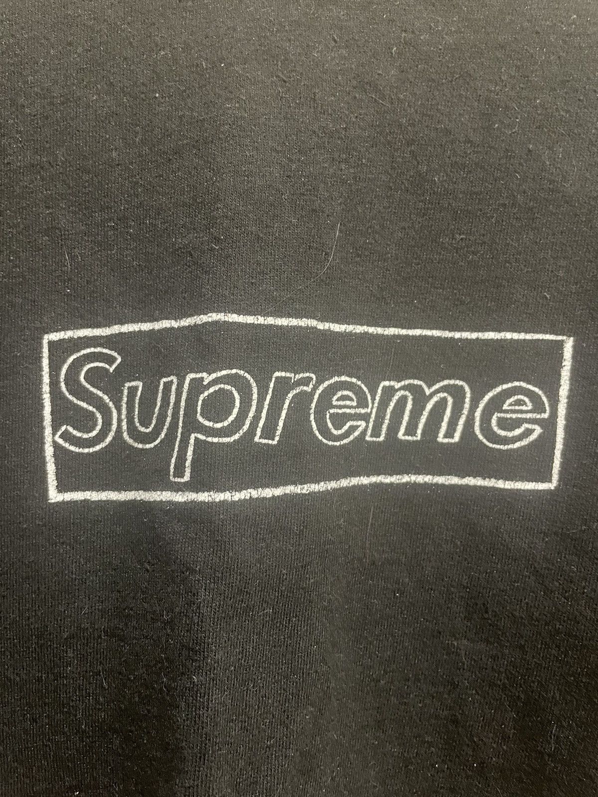 Kaws × Supreme Supreme Kaws Box Logo Tee | Grailed