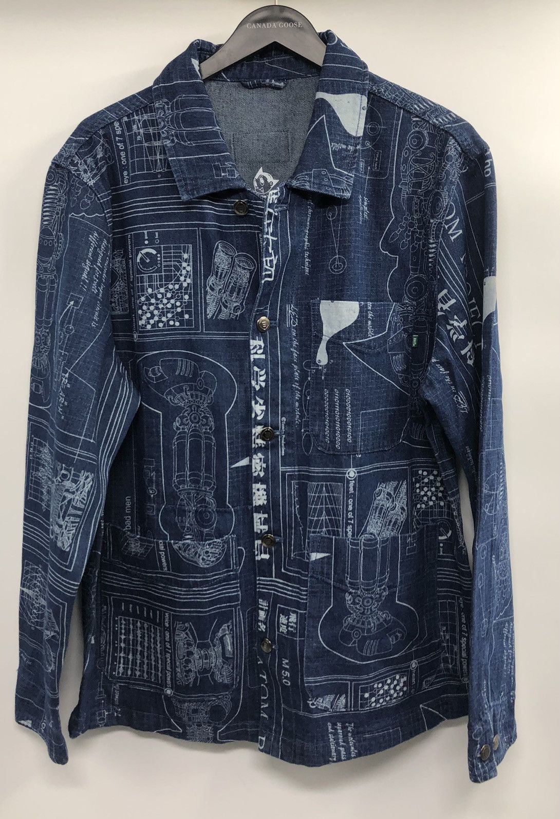 Bait Bait Astro Boy Blue Prints Denim Jacket Large | Grailed