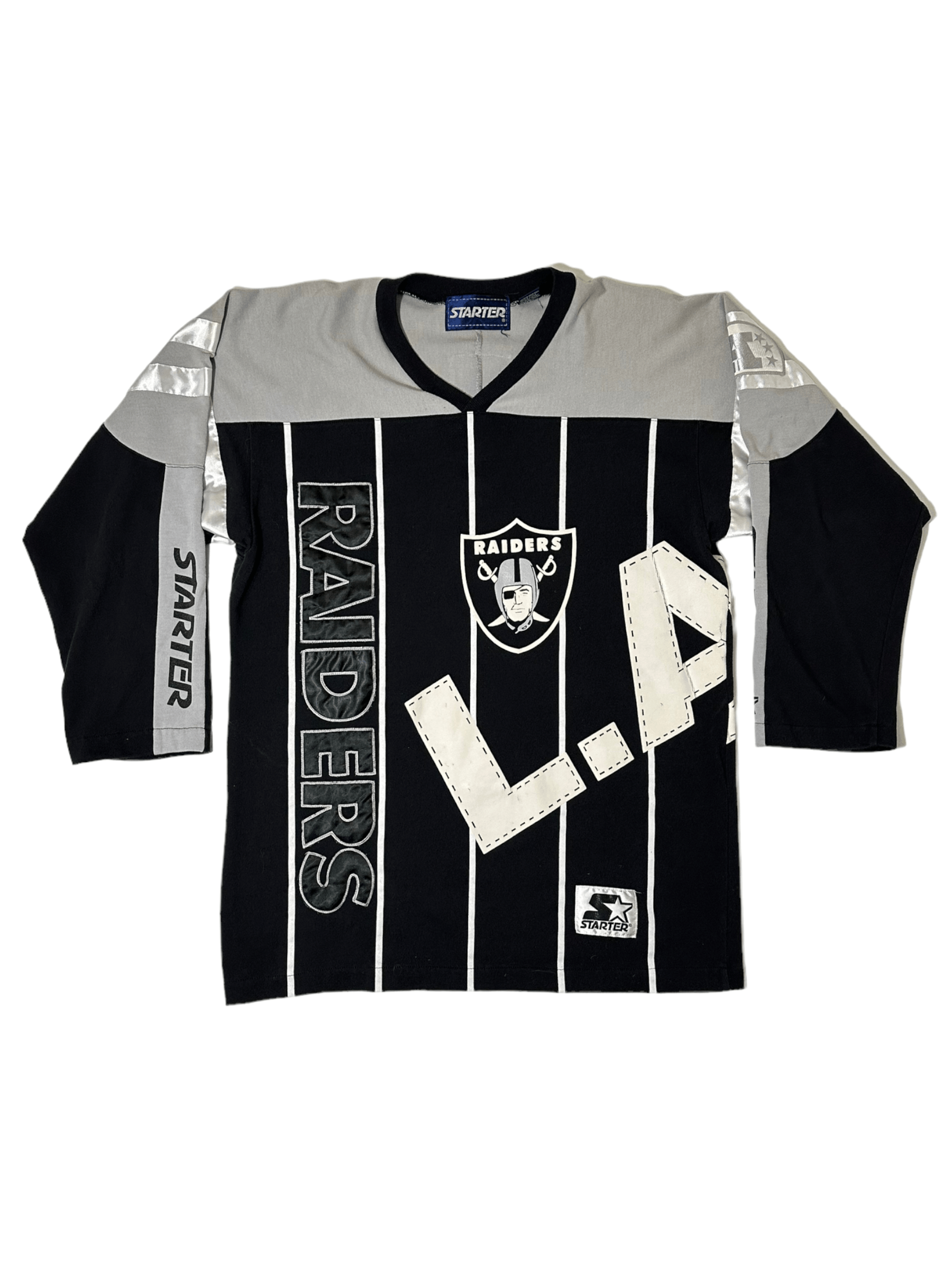 Starter Rare Vintage Starter Los Angelos Raiders Long Sleeve | Grailed