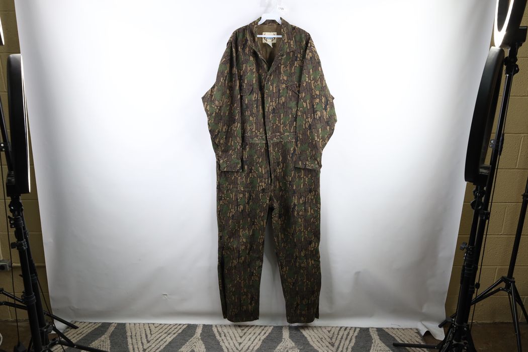 Vintage Vintage Regular Trebark Camouflage Hunting Coveralls Suit | Grailed