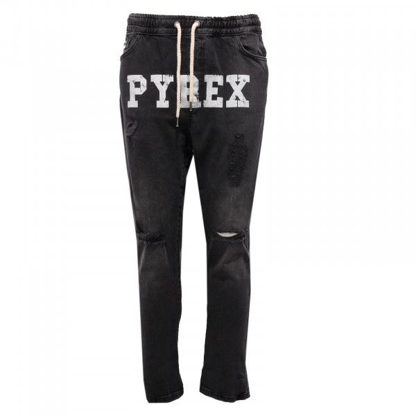 Pyrex Vision Denim Pants in Black | Grailed