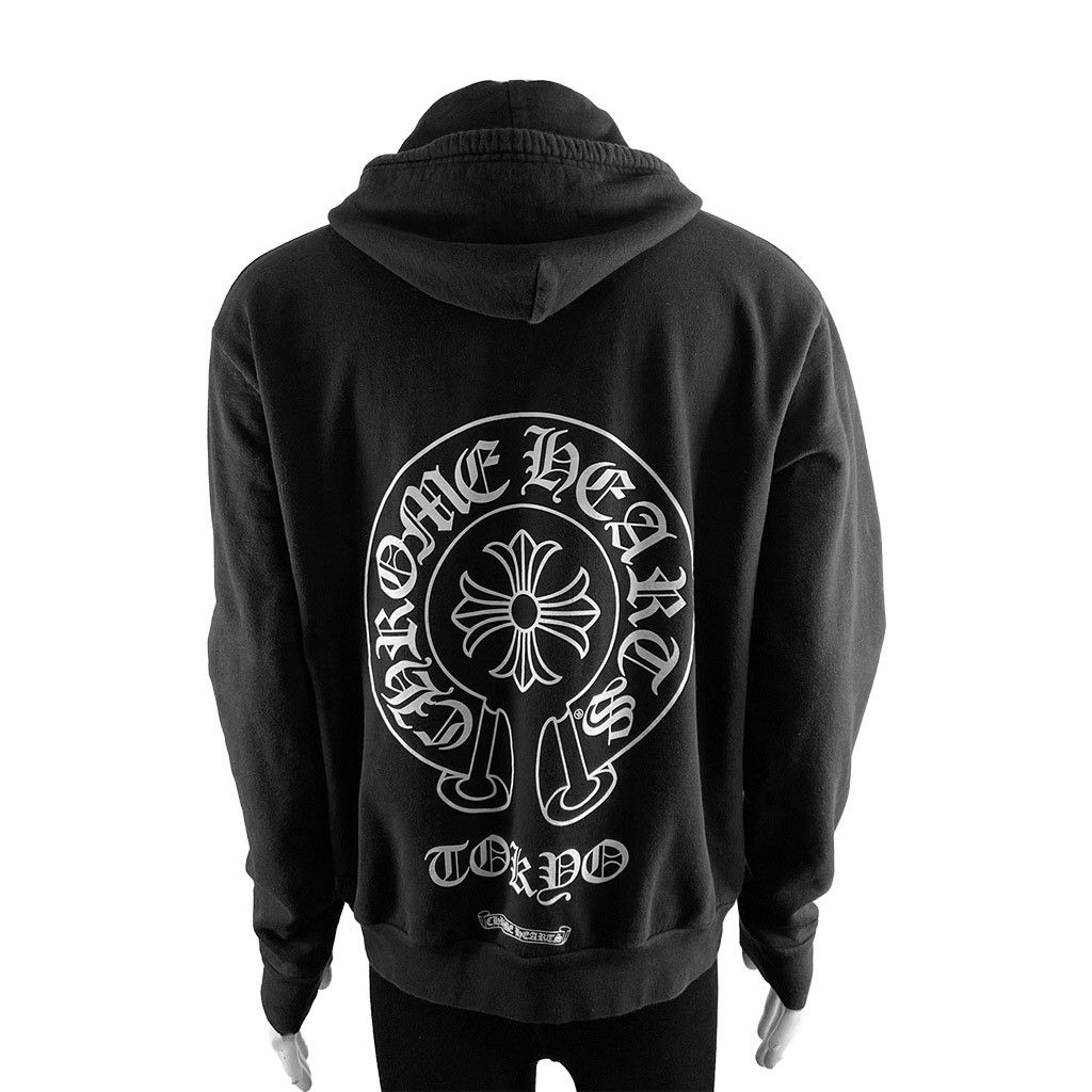 Chrome Hearts Chrome Hearts Tokyo Limited Horseshoe Logo Hooded Jacket | Grailed