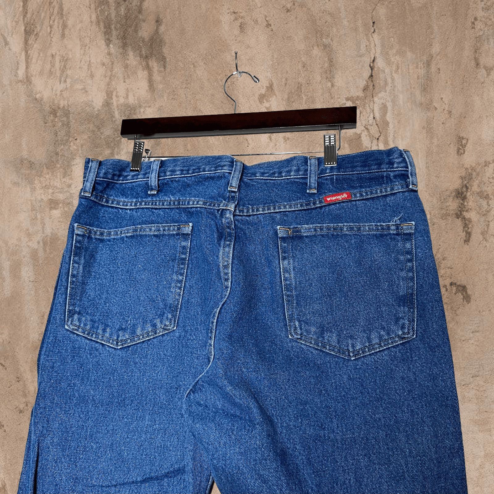 Streetwear × Workers × Wrangler Wrangler Work Jeans Relaxed Fit Medium ...