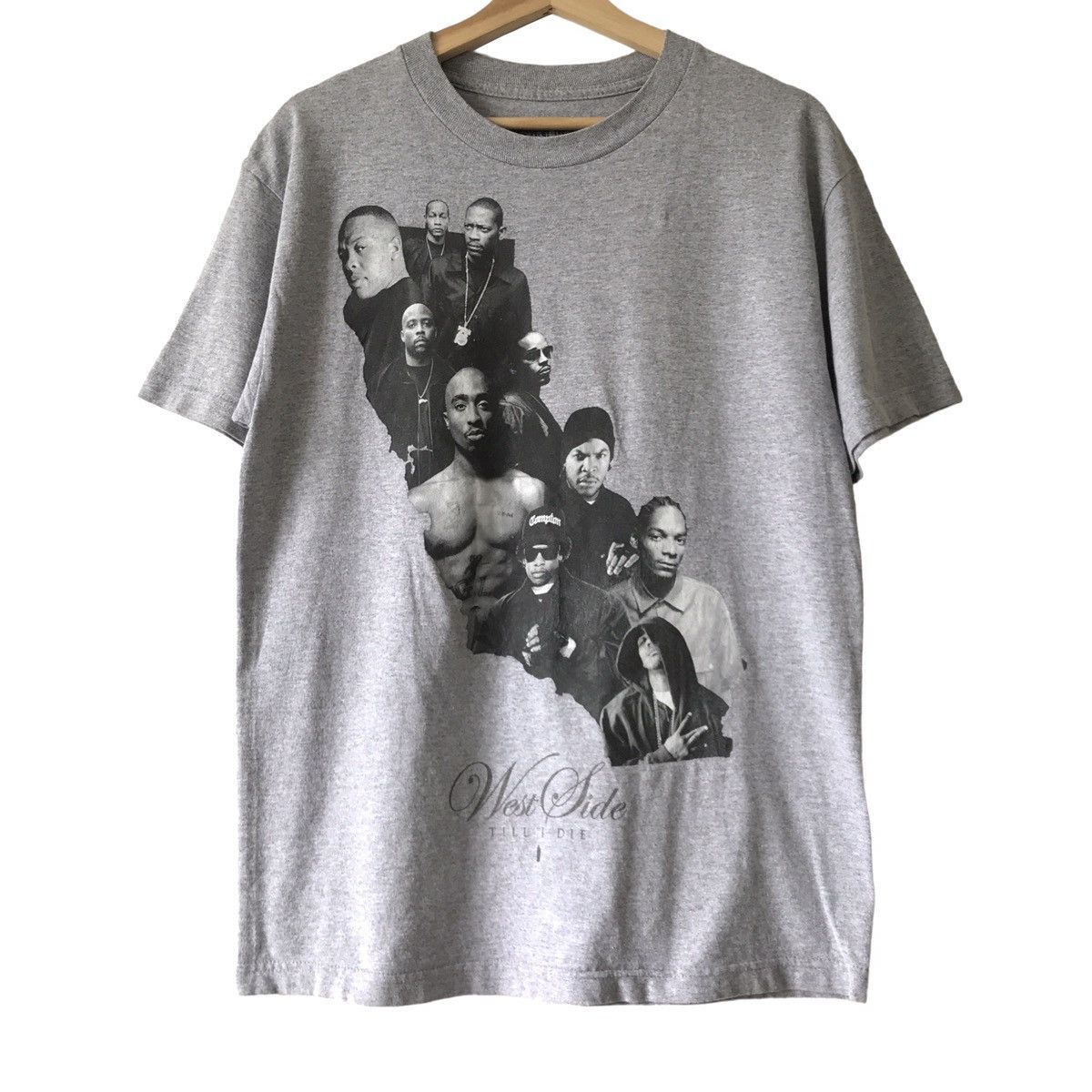 Streetwear Westside Rap Legends Photo Collage Tee | Grailed
