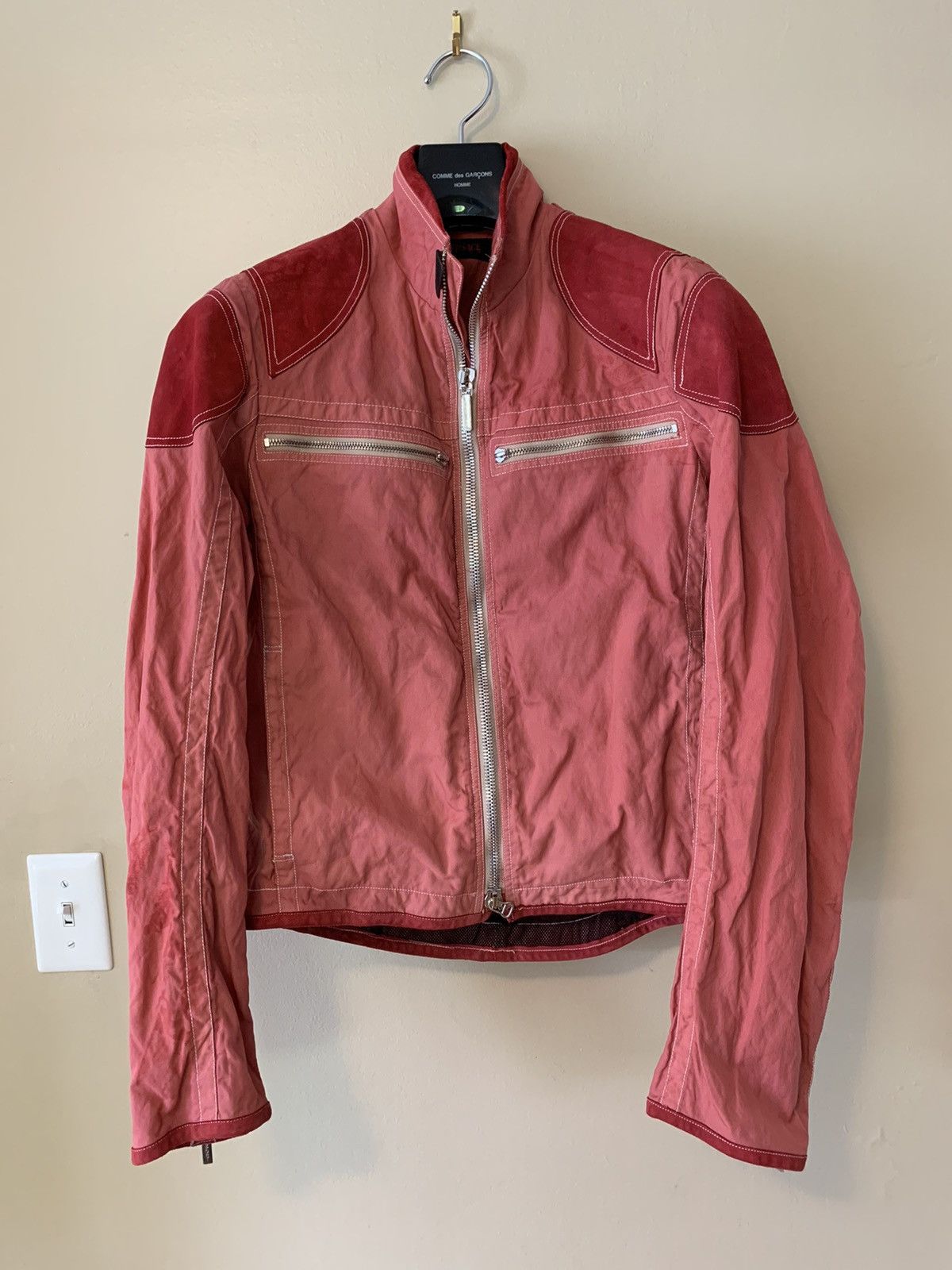 Versace Versace Sport Waterproof Biker Jacket CRAZY!!! | Grailed