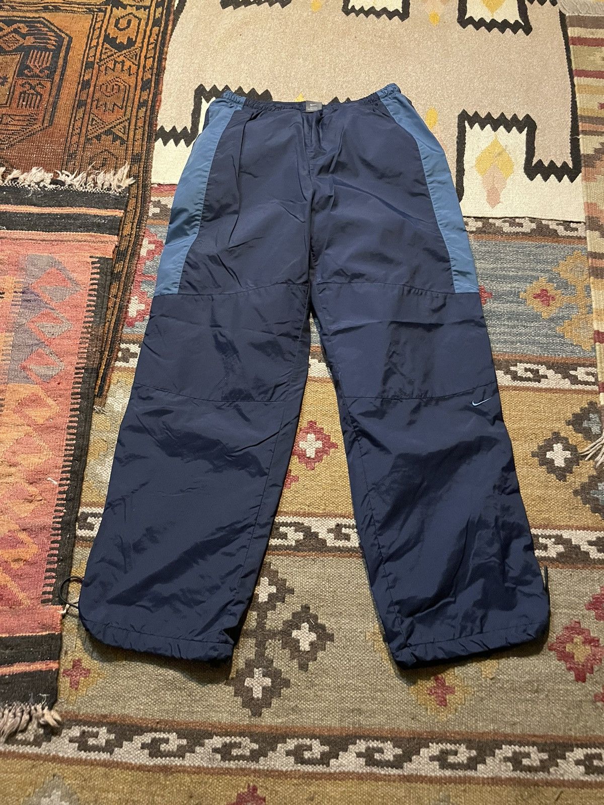 Nike × Streetwear × Vintage Vintage Nike tekwear y2k swishy pants early ...