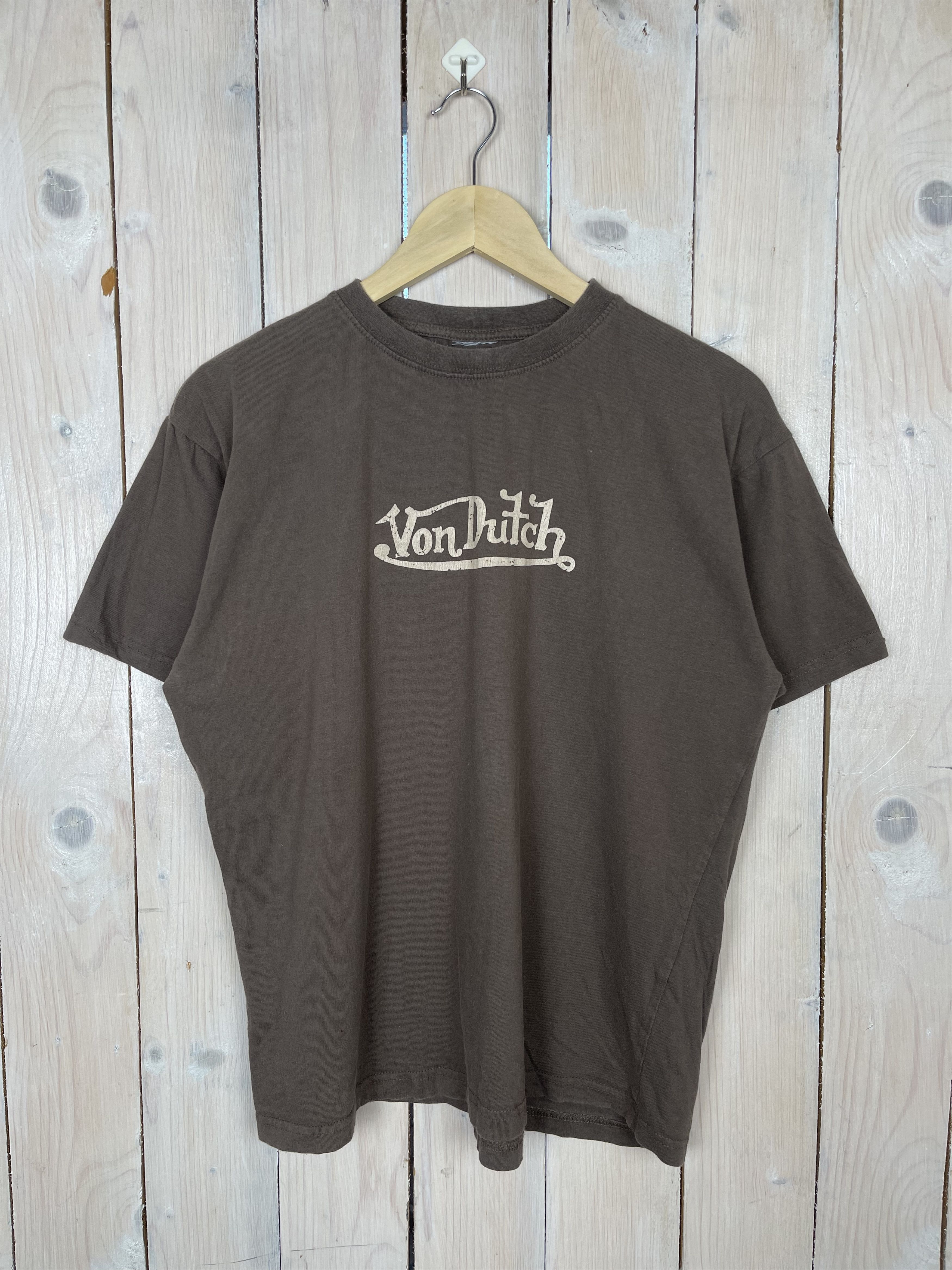 Streetwear × Vintage × Von Dutch Von Dutch vintage brown printed ...