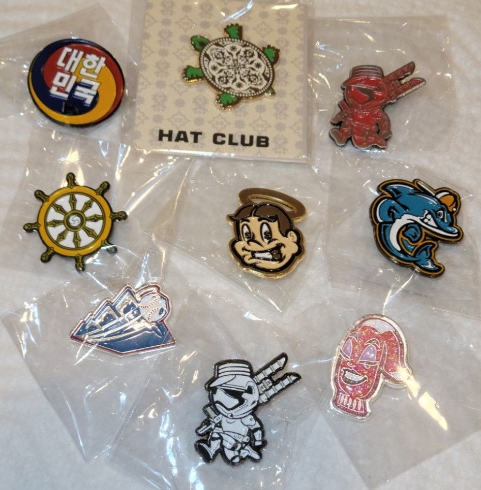 New Era Pin Bundle (Hat Club, Good Hats) - Fitted Hat Pin Bundle | Grailed