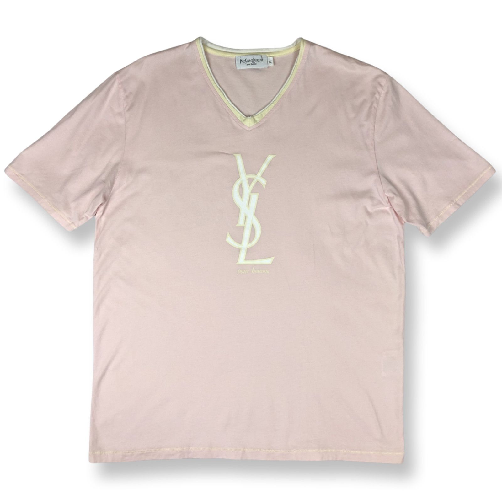 Yves Saint Laurent YSL Logo Tshirt | Grailed