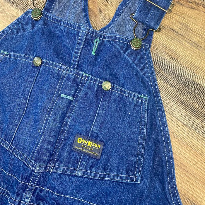 Vintage Vintage OshKosh B’Gosh Vestbak Bib Overalls Adult Dark Wash ...