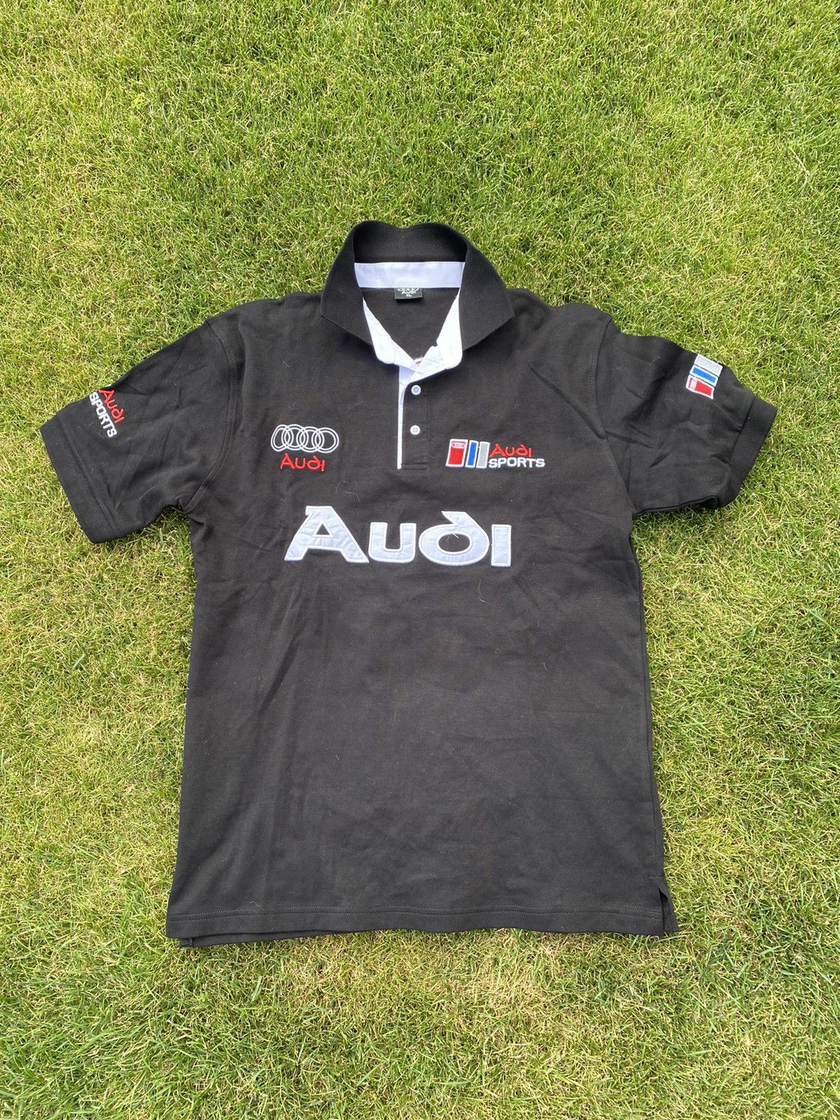 Audi × Racing × Vintage Audi Sports racing moto vintage polo | Grailed