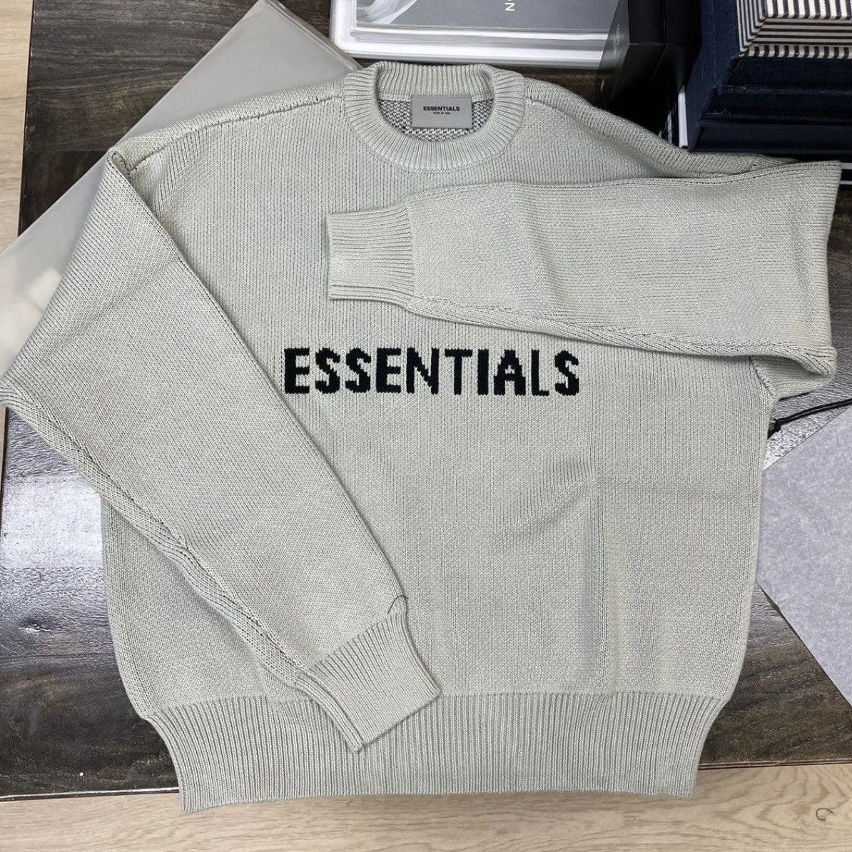 Fear of God Fear of God Essentials Knit Sweater | Grailed