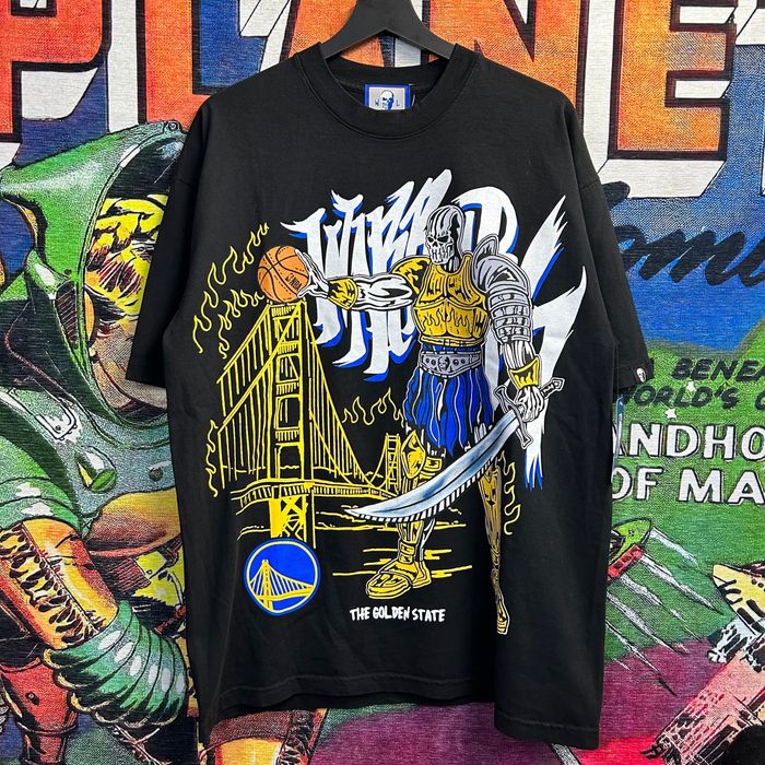 Designer Brand New Warren Lotas NBA Golden State Warriors Tee Size La ...