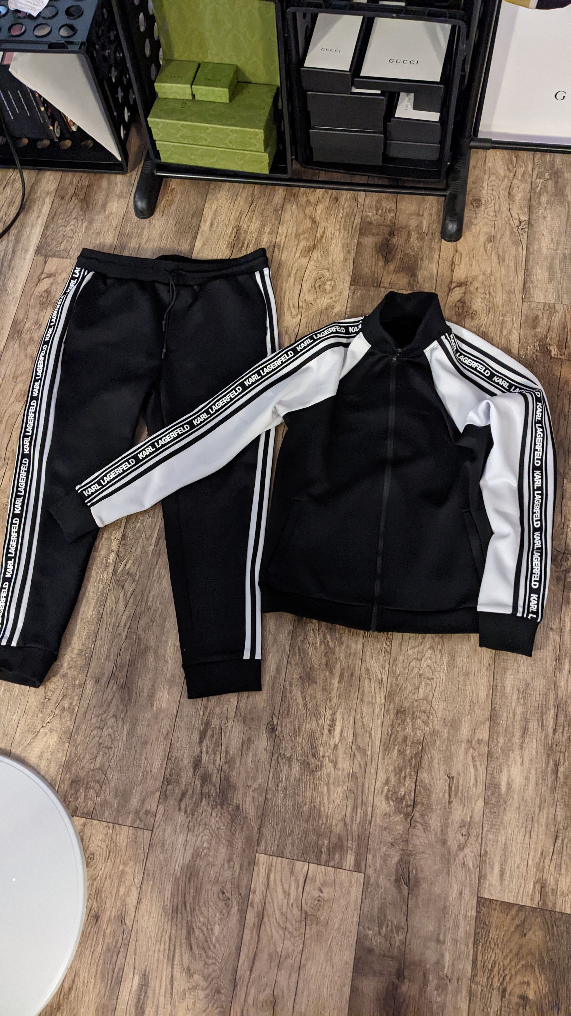 Karl Lagerfeld Karl Lagerfeld tracksuit | Grailed