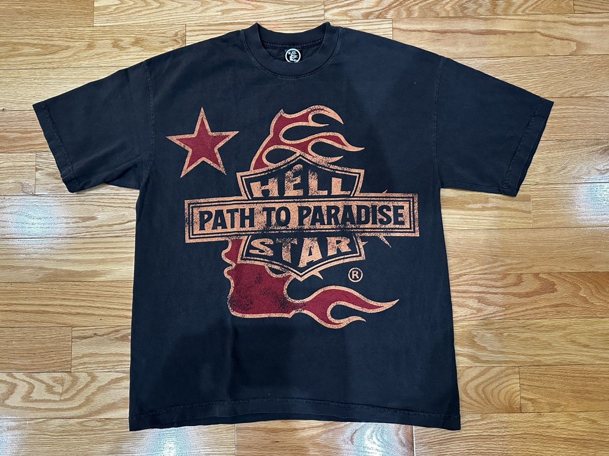 Streetwear Hellstar Biker Tour Tee | Grailed