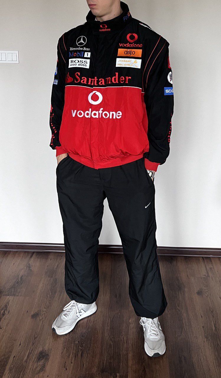 Vintage Vintage F1 Mercedes Benz Mobil 1 Vodafone Racing Jacket | Grailed